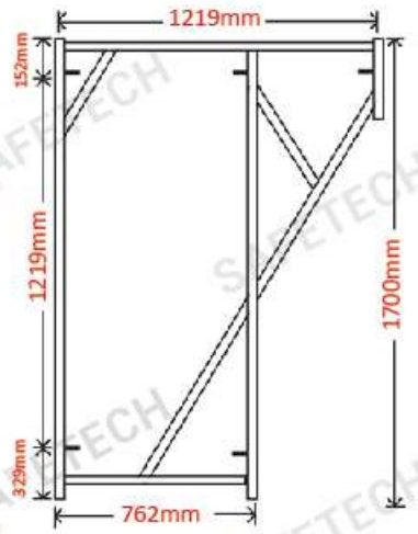 MS1462 Steel Frame Scaffolding – Safetech Access