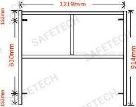 MS1462 Steel Frame Scaffolding – Safetech Access